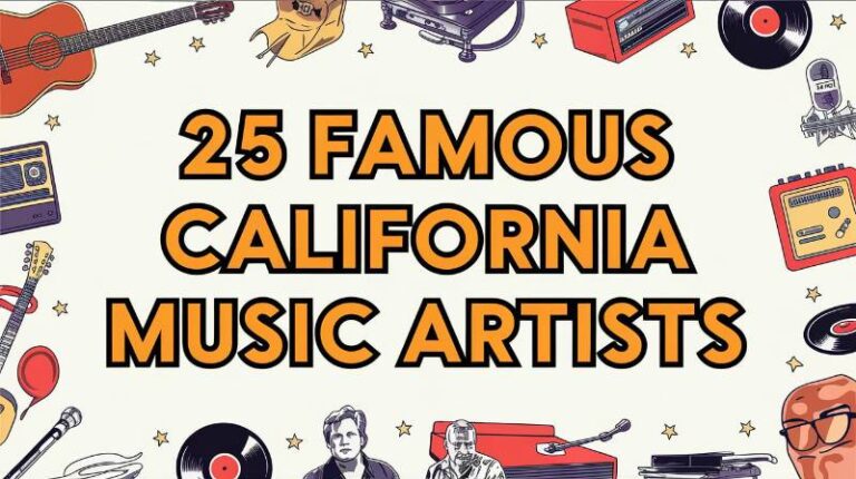 25 Famous California Music Artists - PianoReport