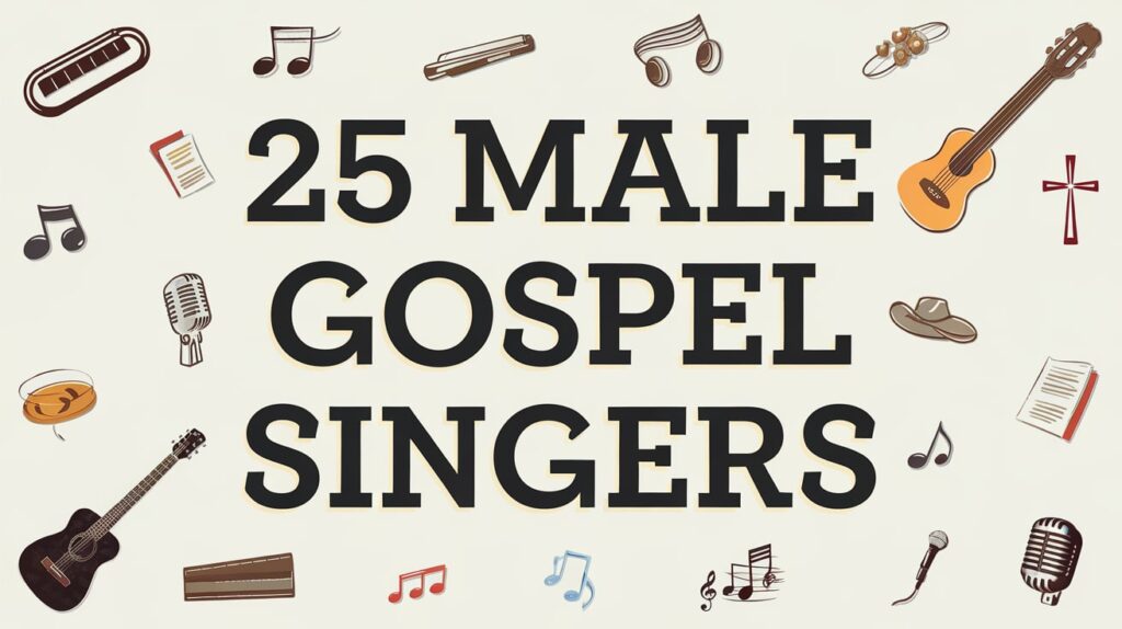 25 Male Gospel Singers - PianoReport