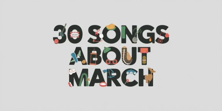 30 Songs About March - PianoReport