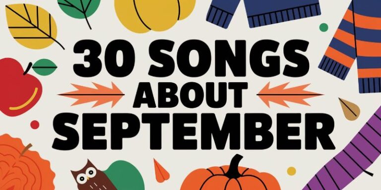 30 Songs About September - PianoReport
